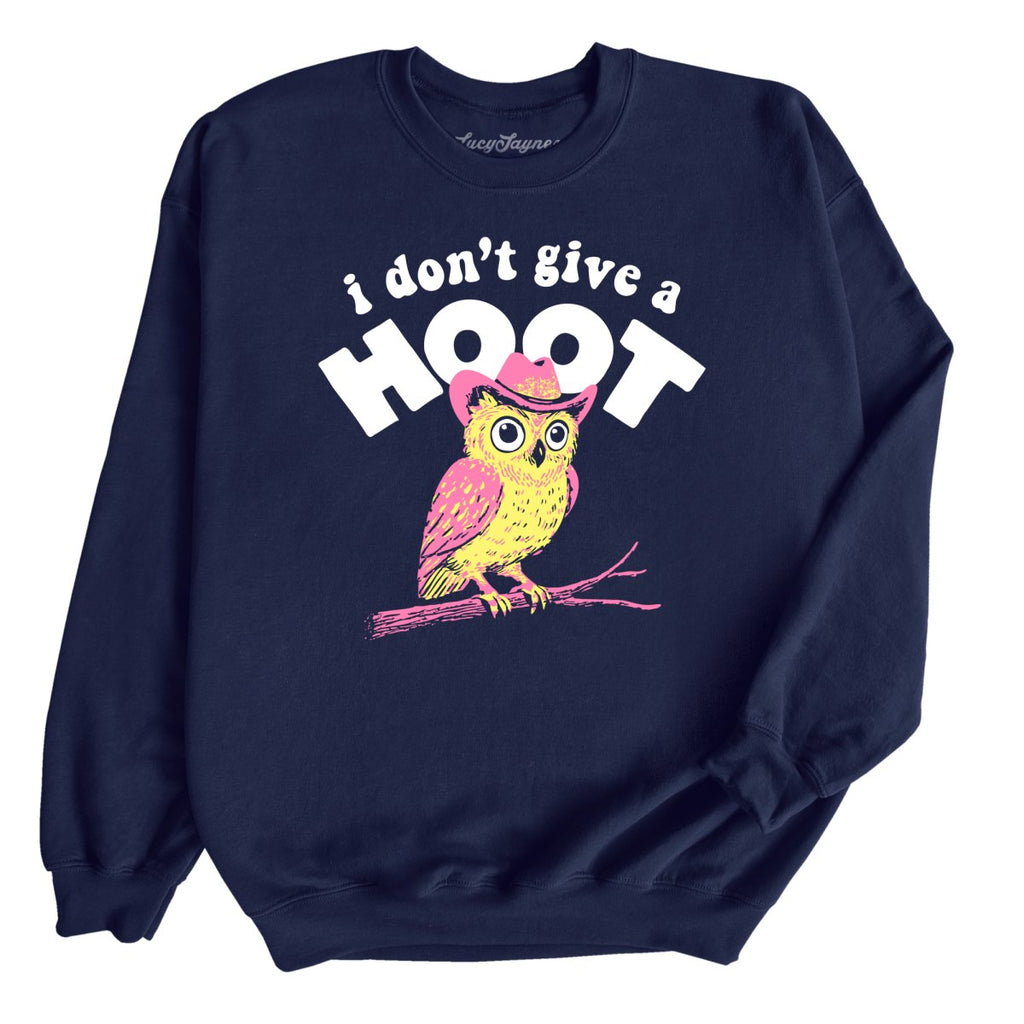 I Don't Give A Hoot Sweatshirt – Lucy Jaynes