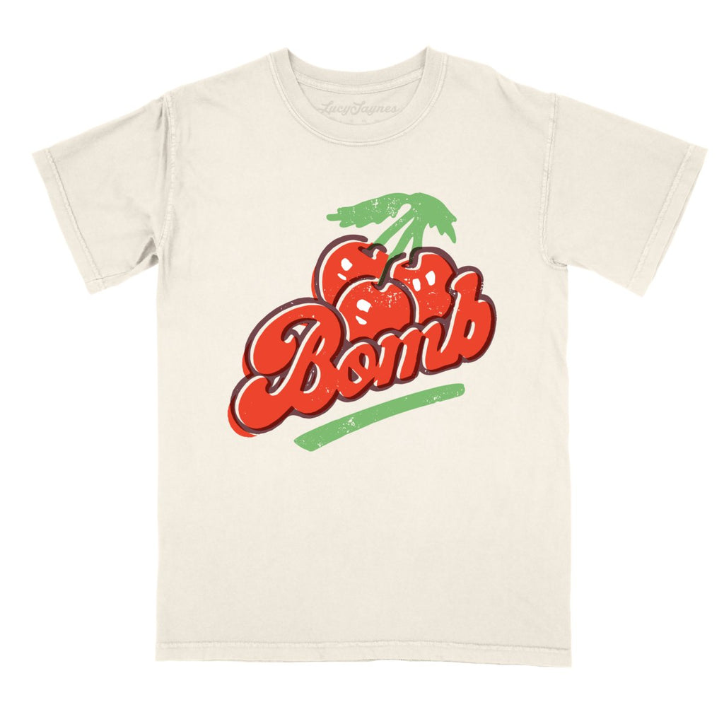 Cherry Bomb Comfort Colors Tee – Lucy Jaynes