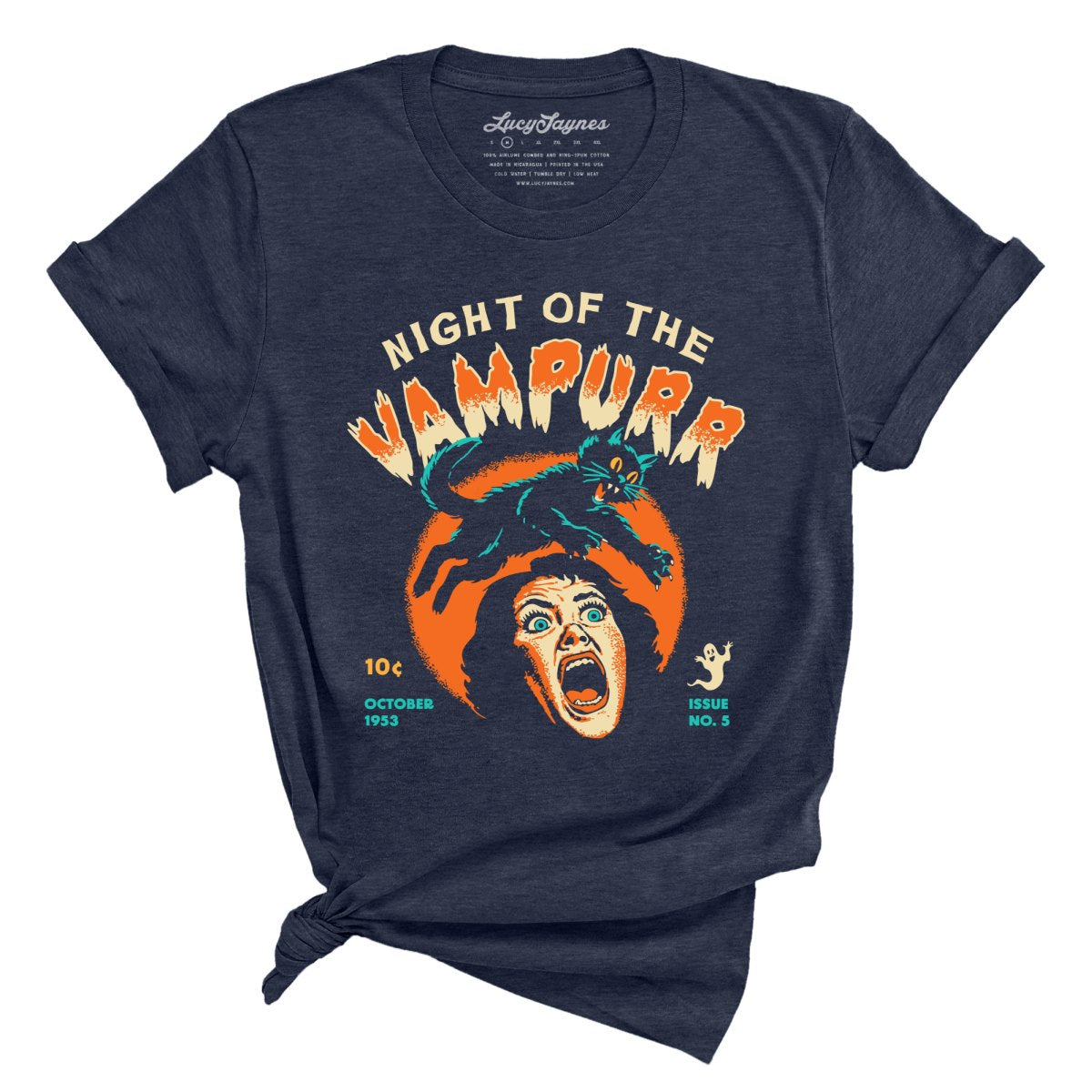 Night Of The Vampurr Tee – Lucy Jaynes