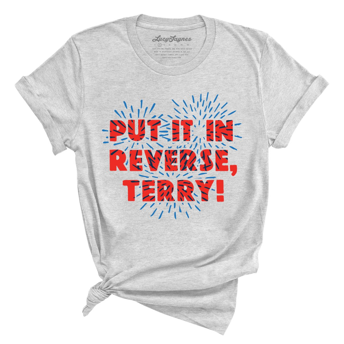 Put It In Reverse Terry Tee – Lucy Jaynes