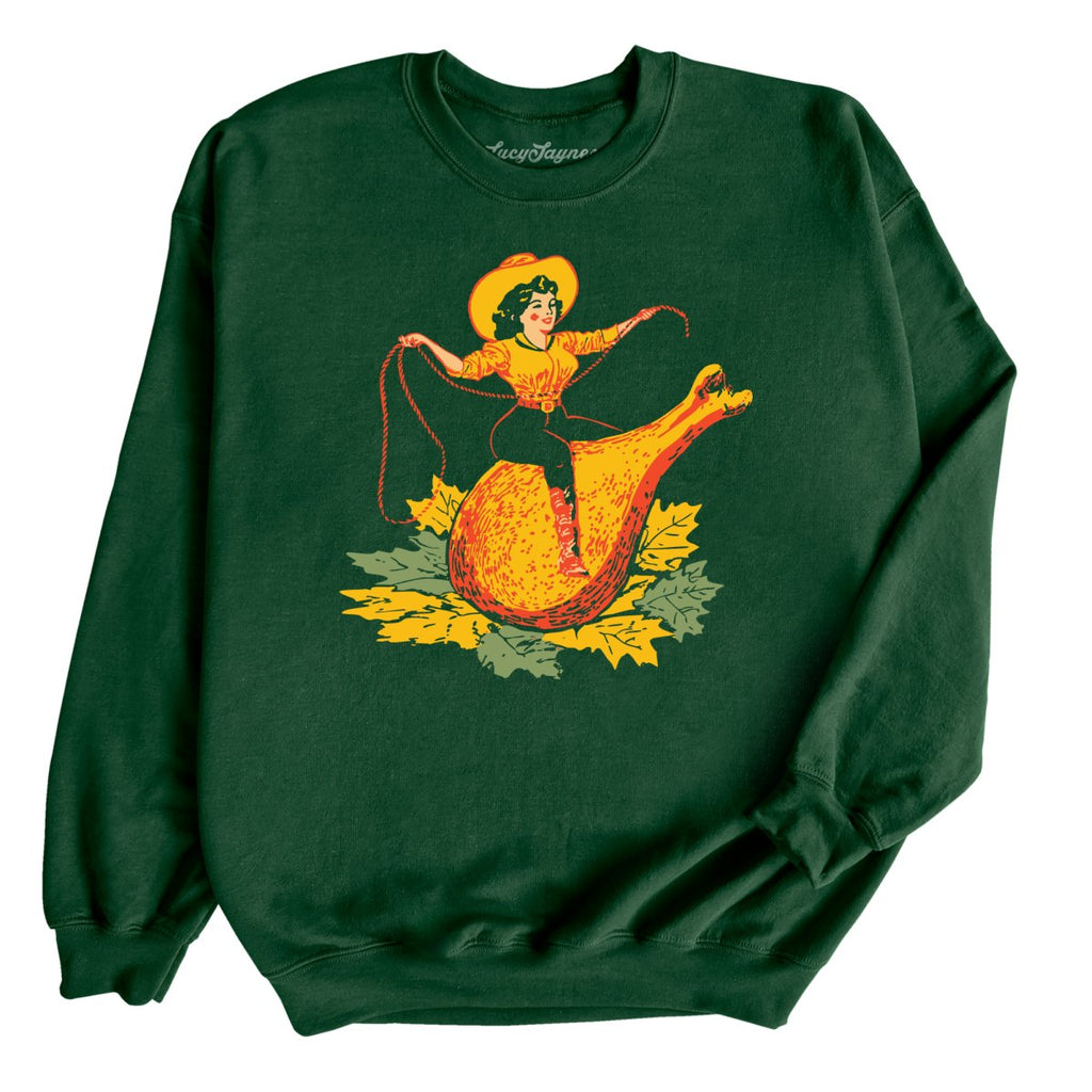 Turkey Leg Pinup Sweatshirt – Lucy Jaynes