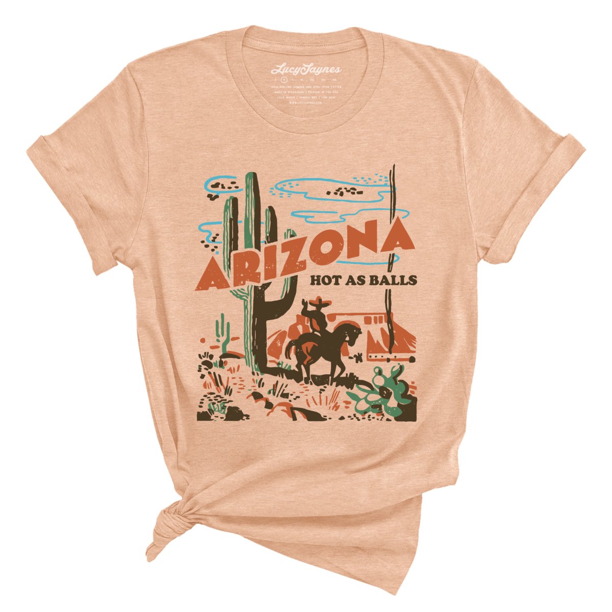 Arizona Hot As Balls Tee – Lucy Jaynes