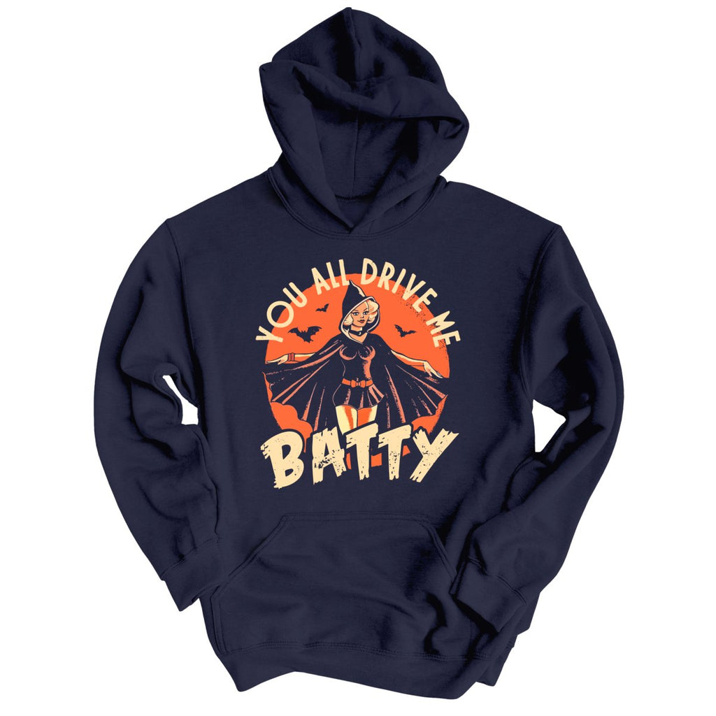 Drive Me Batty Hoodie – Lucy Jaynes