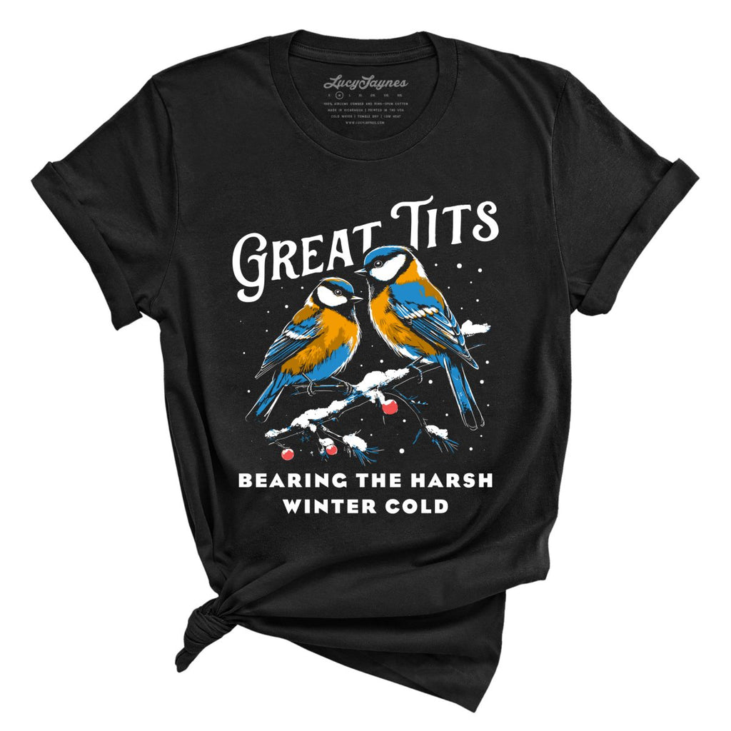 Great Tits Winter Cold Tee – Lucy Jaynes